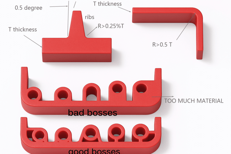 Designing Bosses For Injection Molding: A Complete Guide